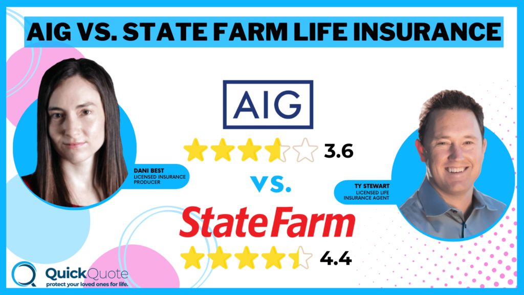 AIG vs. State Farm Life Insurance in 2025 [Side-by-Side Comparison ...