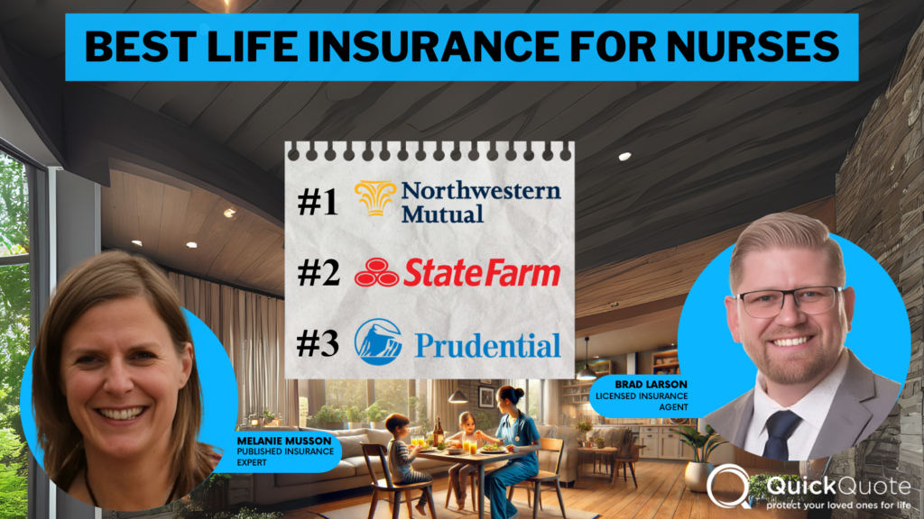 Best Life Insurance for Nurses in 2026 (Top 10 Companies) | QuickQuote.com