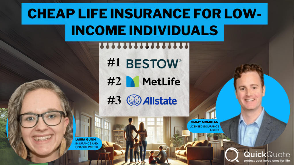 Cheap Life Insurance for Low-Income Individuals in 2025 | QuickQuote.com